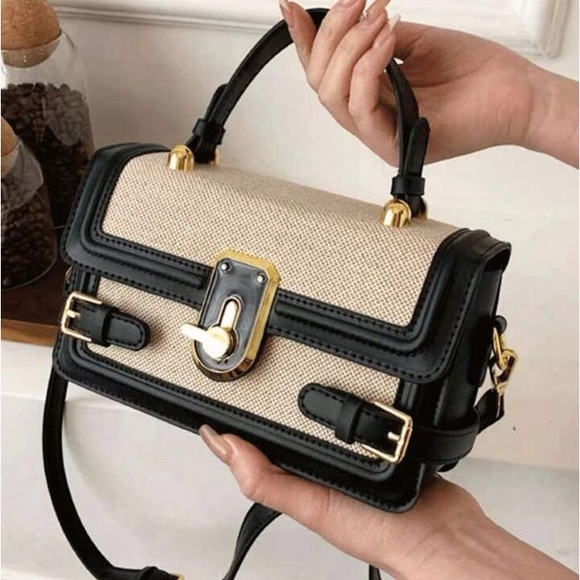 Bags | Chic Colorblock Bag | Poshmark